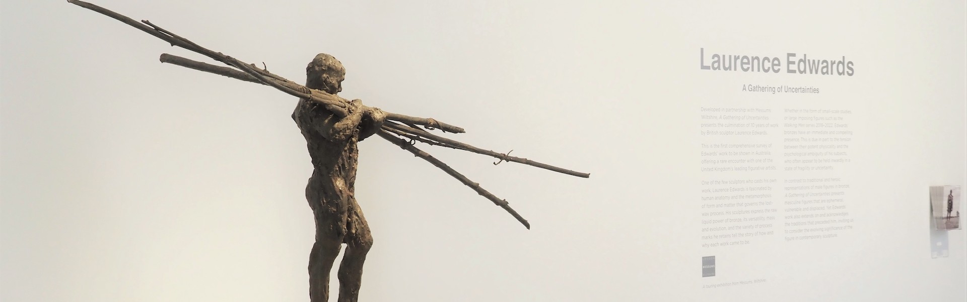 AUSTRALIA EXHIBITION: Laurence Edwards: A Gathering of Uncertainties