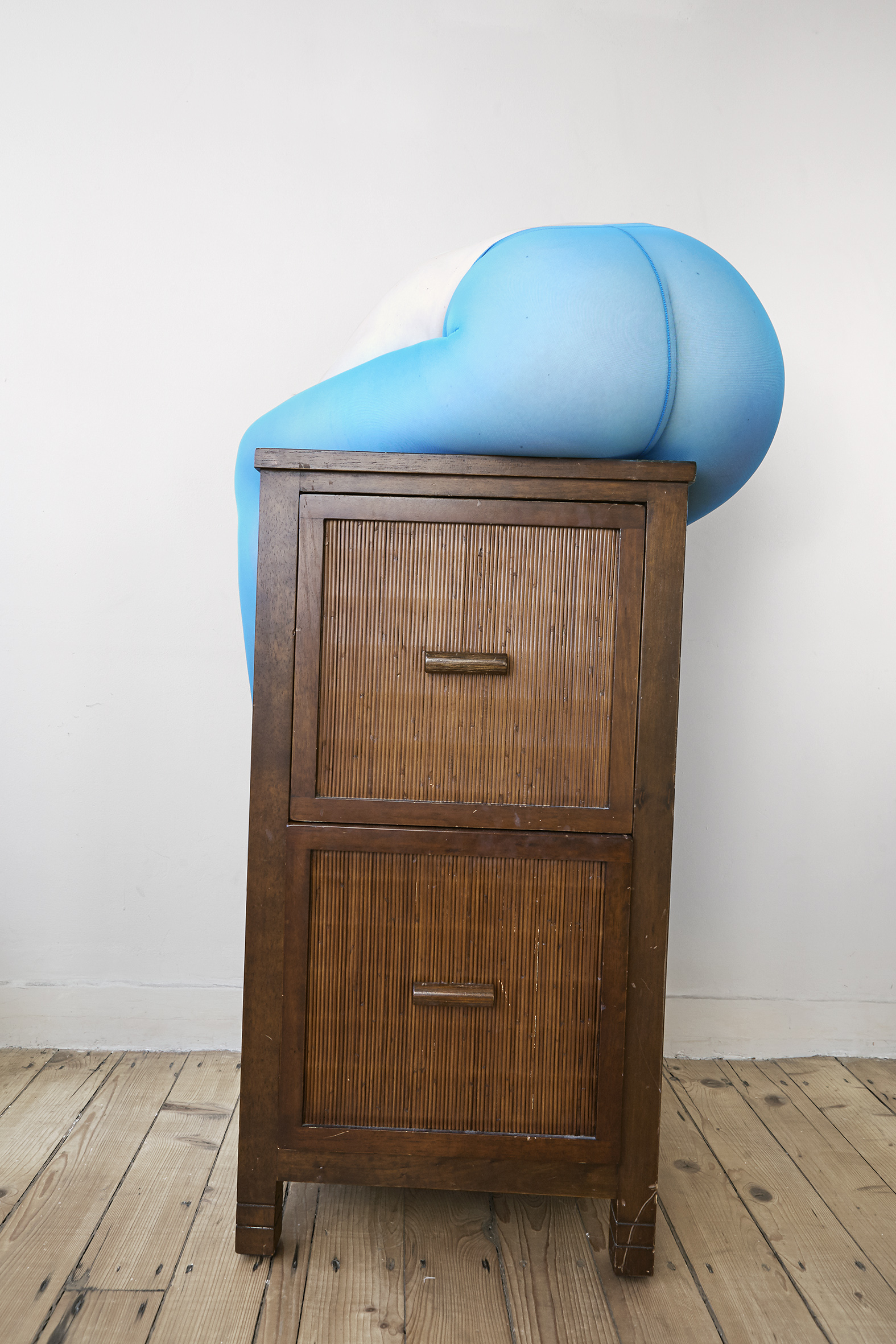 Self Portrait in Blue Tights, Johns’ Flat - Messums: Org