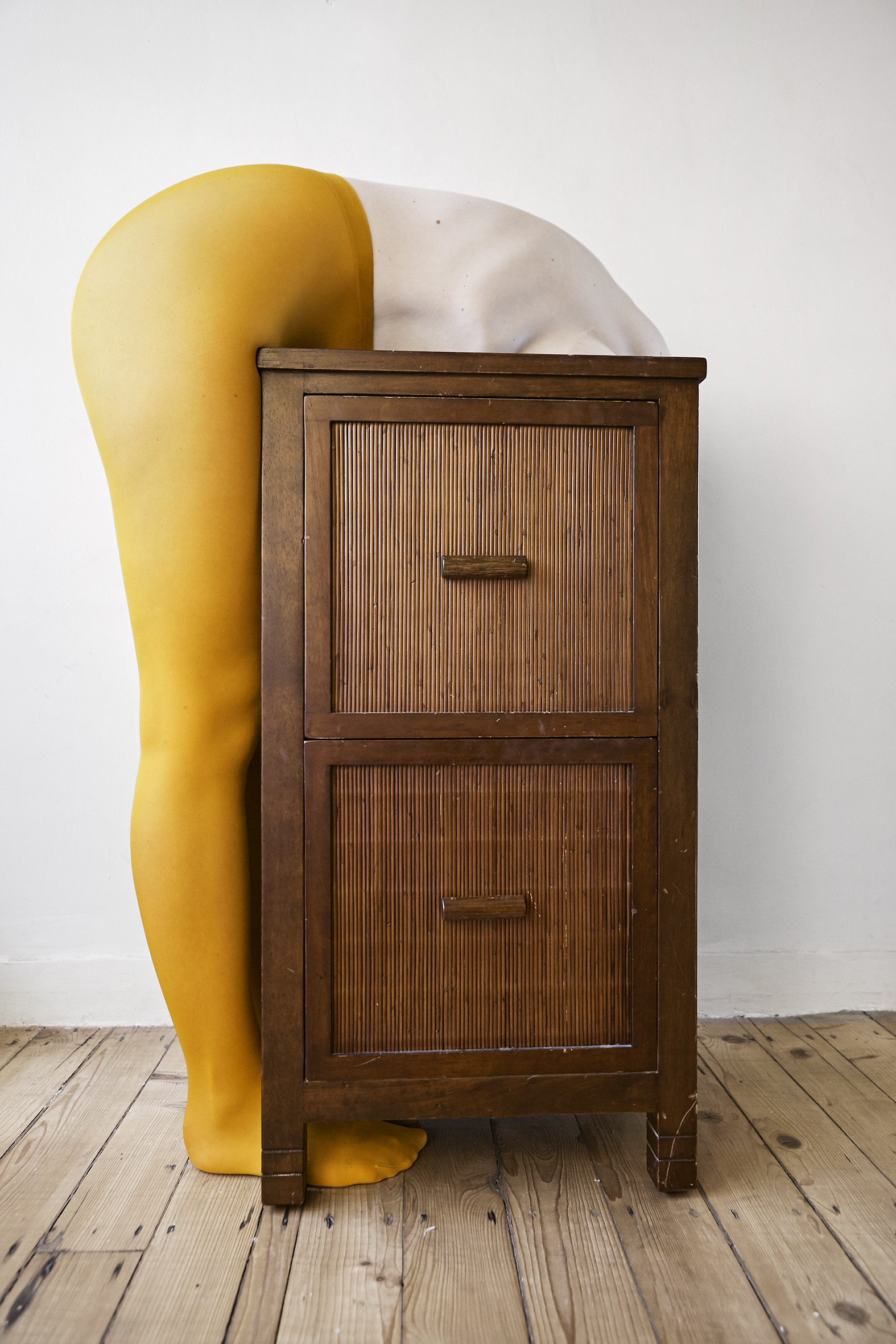 Self Portrait in Mustard Tights, Johns’ Flat - Messums: Org