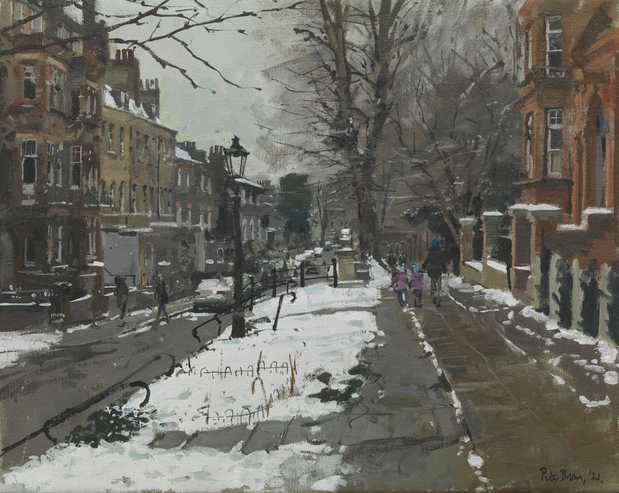 Snow, Well Walk, Hampstead - Messums: Org