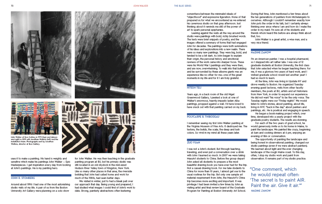 John Walker "The Blue Series" Catalogue - Messums: Org