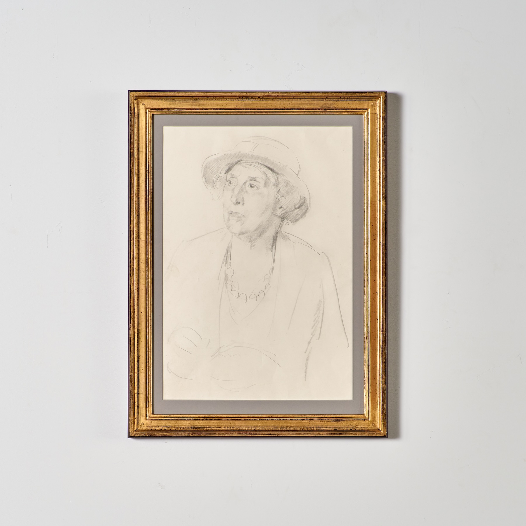 Portrait of Lady in a Hat - Messums: Org